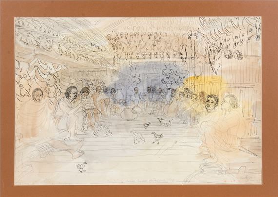 Anthony Gross | Anthony Gross watercolour | MutualArt