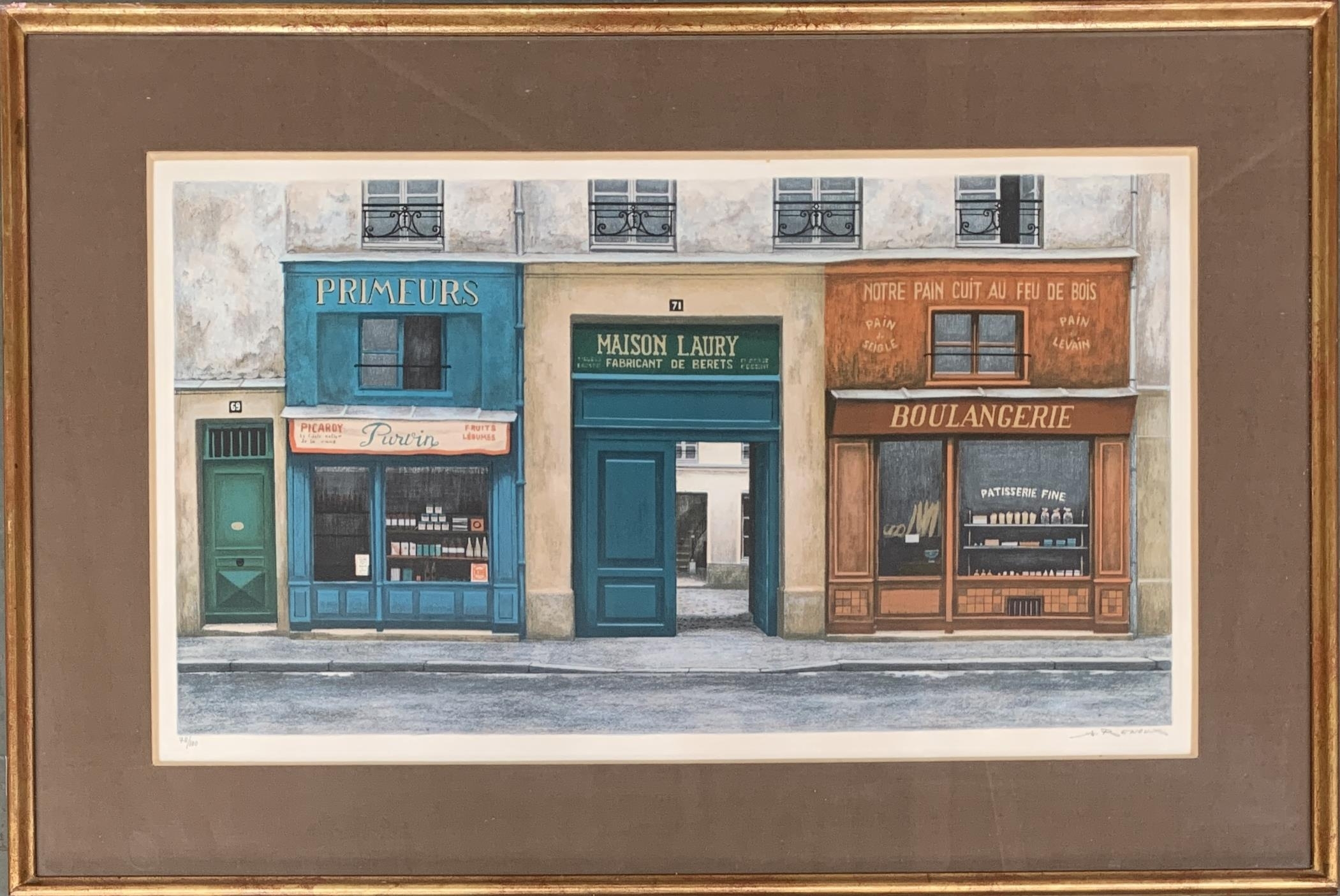 André Renoux | Les petits commerces | MutualArt