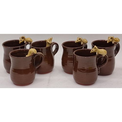 David Cleverley | David Cleverly pottery collection of mouse mugs ...