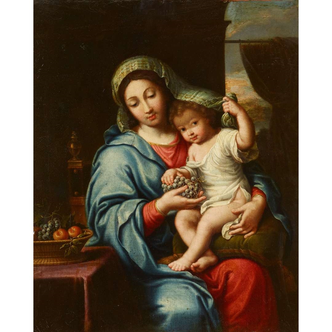 Pierre Mignard | THE VIRGIN OF THE GRAPES | MutualArt