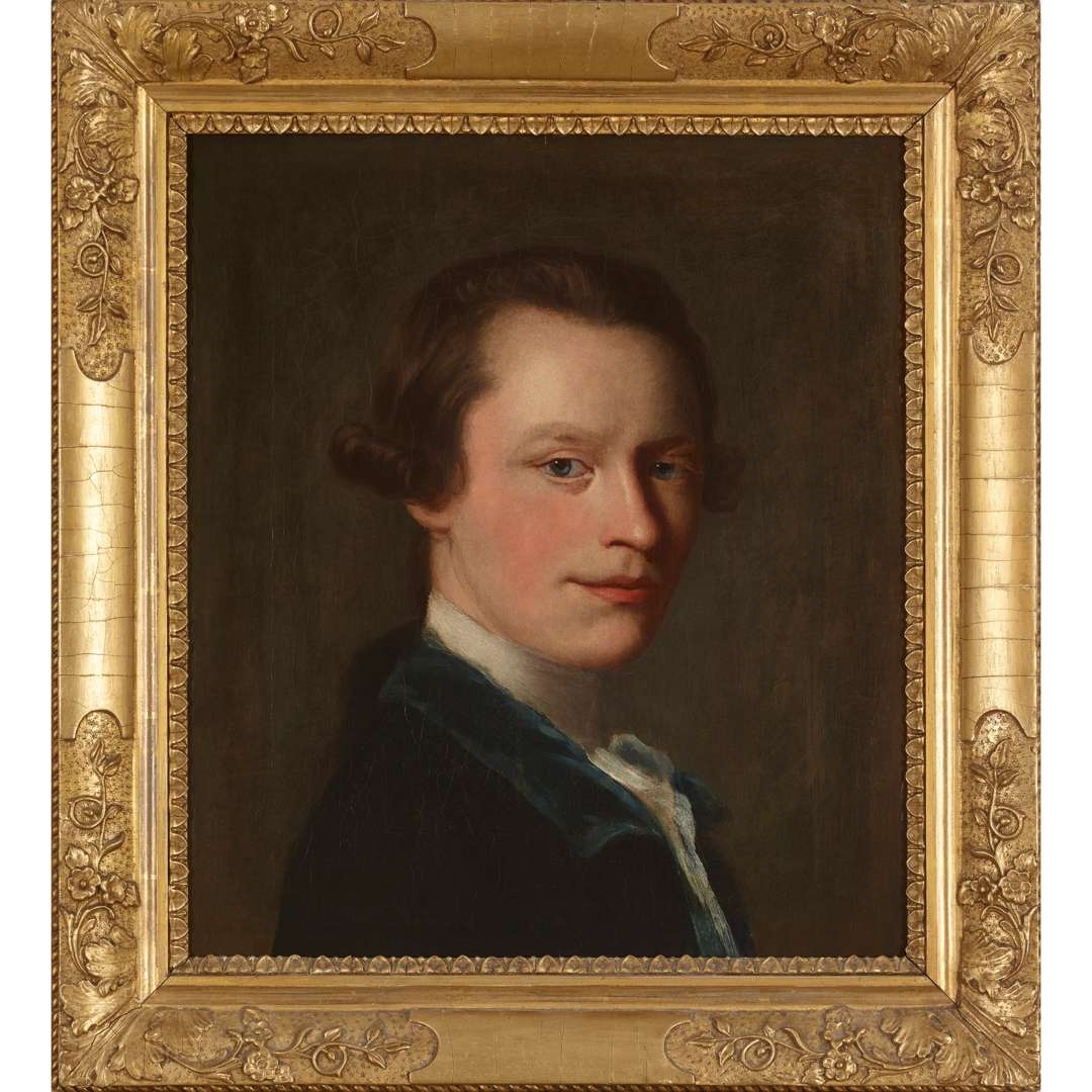Allan Ramsay | HEAD AND SHOULDER PORTRAIT OF A YOUNG MAN | MutualArt