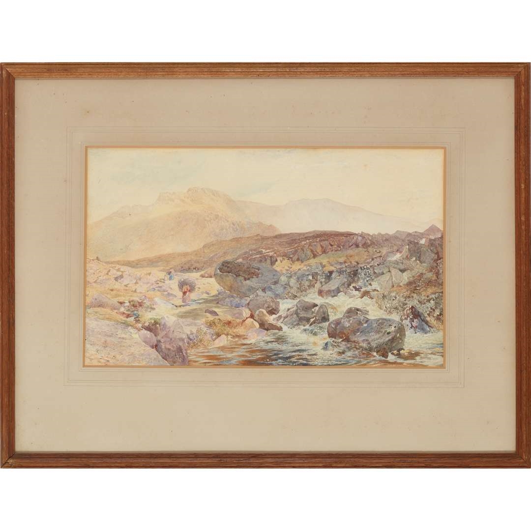 Alfred William Hunt | MOUNTAINOUS LANDSCAPE (59) | MutualArt