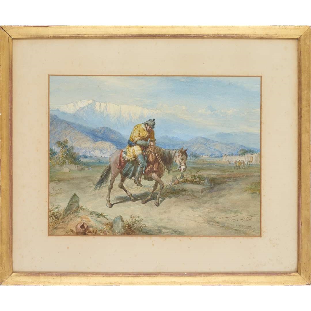 William Simpson | THE SOLITARY SURVIVOR (1879) | MutualArt