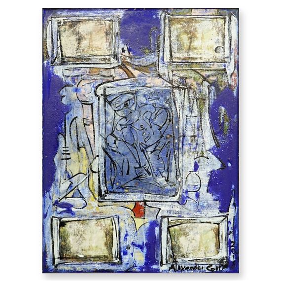Alexander Gore | The Blue State Of Knowledge | MutualArt