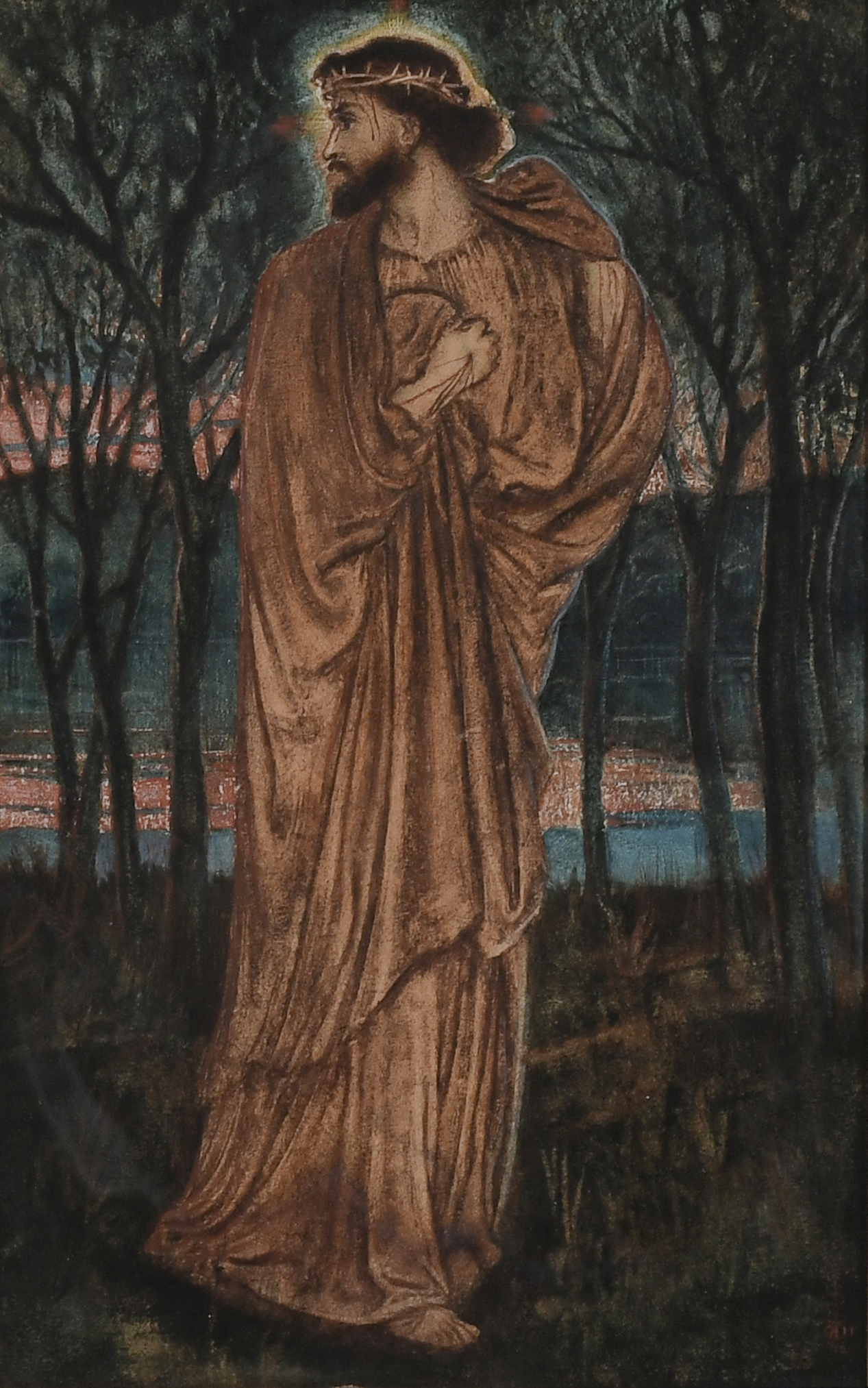 Simeon Solomon | Who is He that Cometh from Edom with Dyed Garments ...