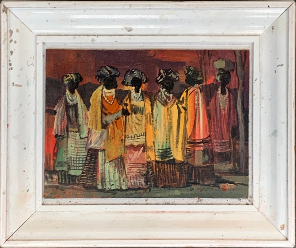 Johannes Wilhelmus Dingemans | six robed figures | MutualArt