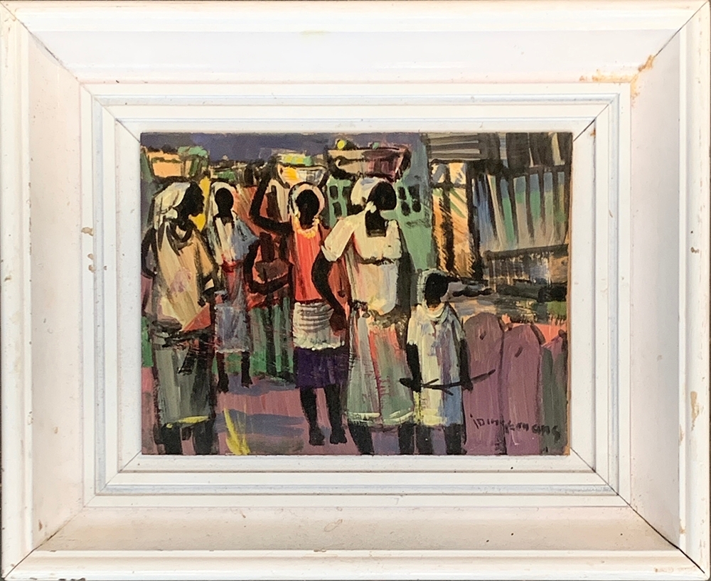 Johannes Wilhelmus Dingemans | five robed figures | MutualArt