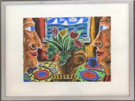 Jack Duplock | th century still life with profiles (20th Century ...