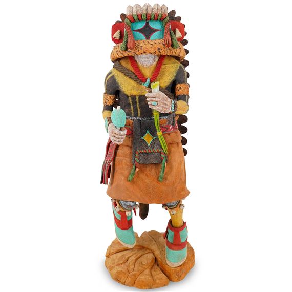 Danny Lanza | Chasing Star kachina (Circa 20th Century) | MutualArt