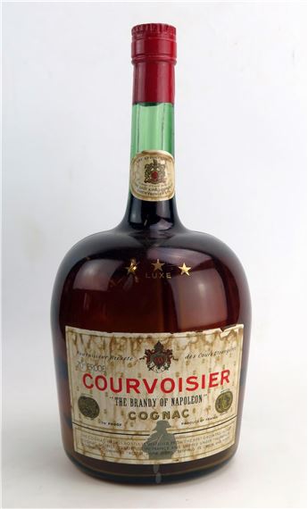 Unknown | A Large Courvoisier Glass Shop Display with label BY APPOIM ...