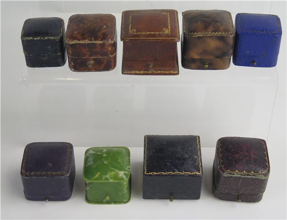 James Walker | A Selection of Ten Ring Boxes | MutualArt