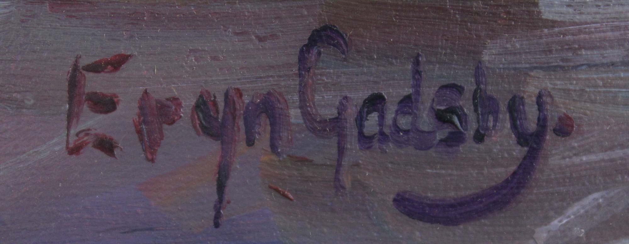 Eryn Gadsby | ERYN GADSBY - Street Scene (1944) | MutualArt