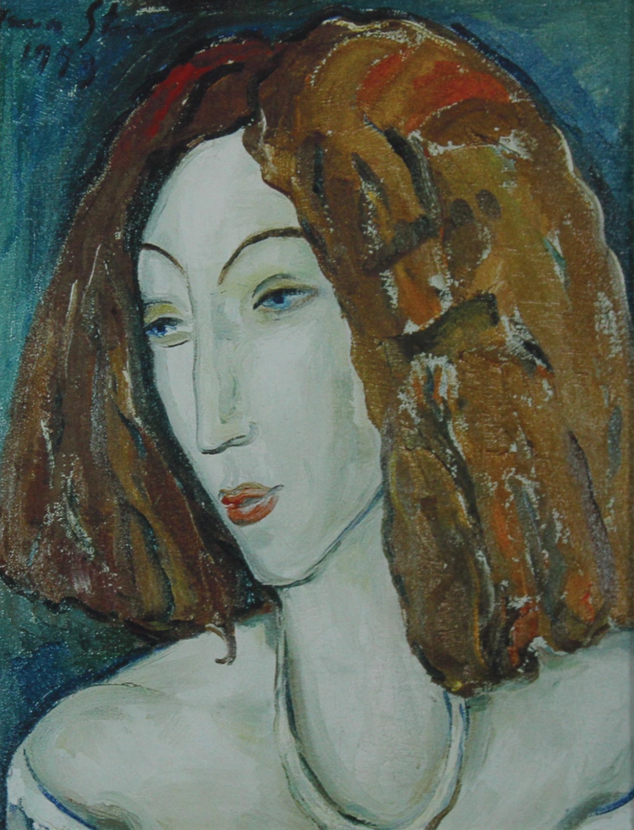 Irma Stern | Still life with African Woman (1945) | MutualArt