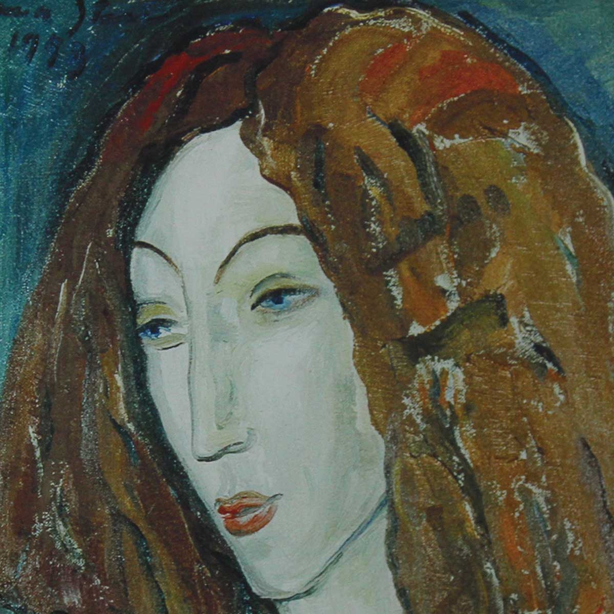 Irma Stern | IRMA STERN - Lady with Orange Hair | MutualArt