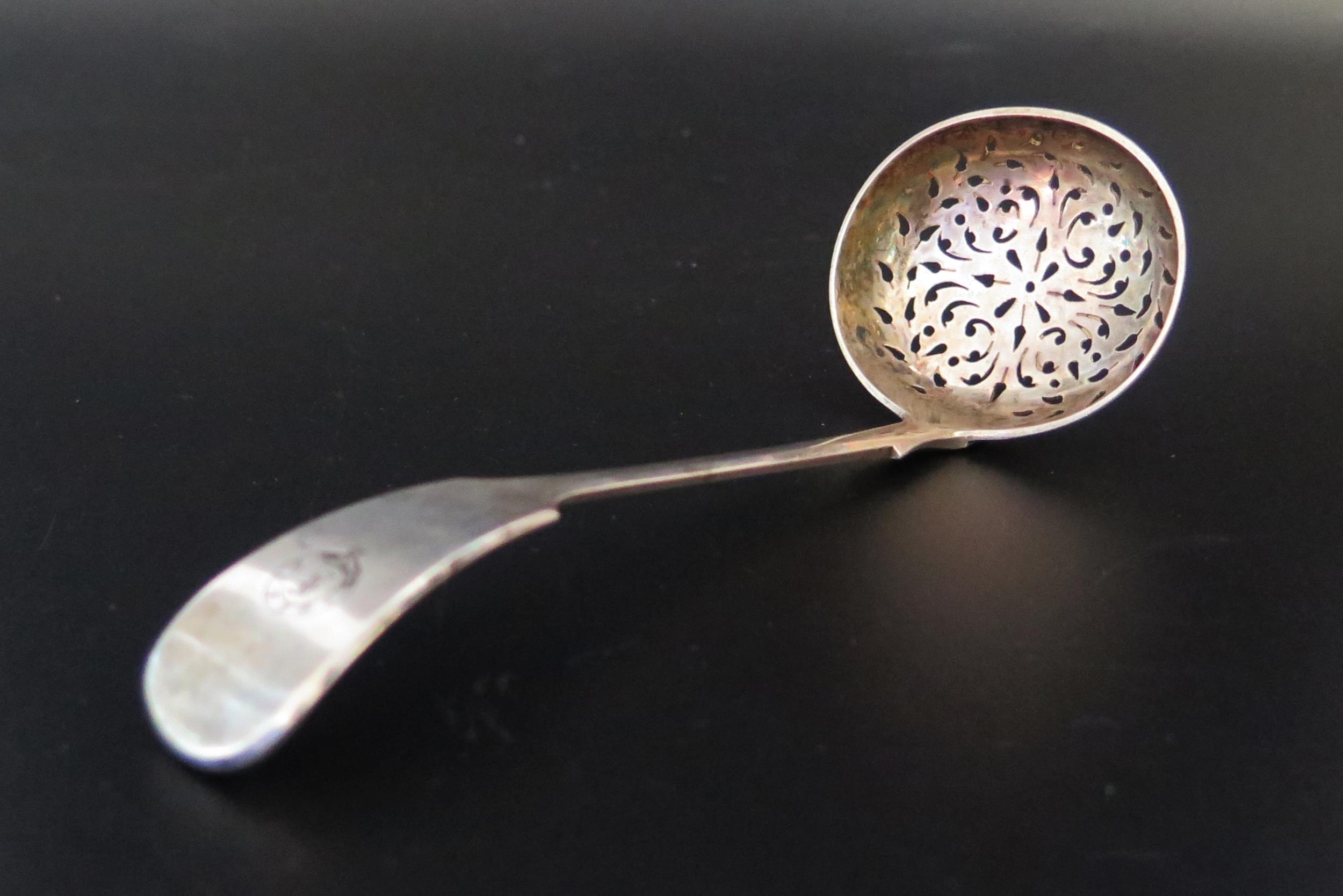 William Hope | A Georgian Silver Sugar Sifting Spoon | MutualArt