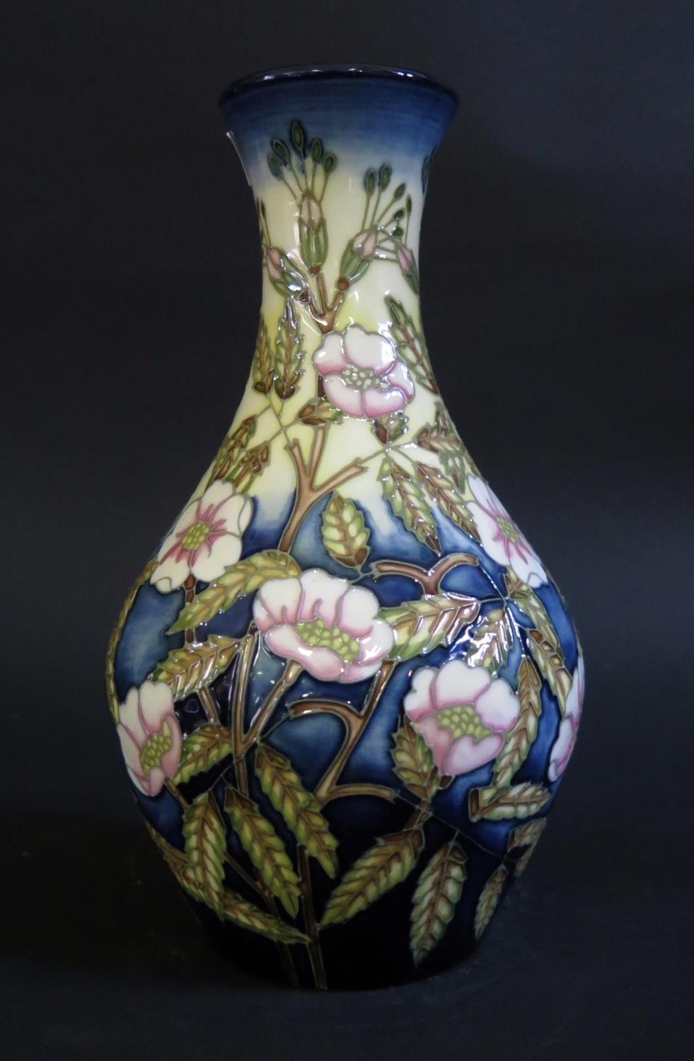 William Moorcroft | A Modern Moorcroft Limited Edition Floral Vase by ...
