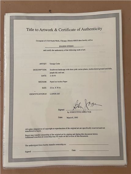 George Colin | George Colin - Landscape | MutualArt