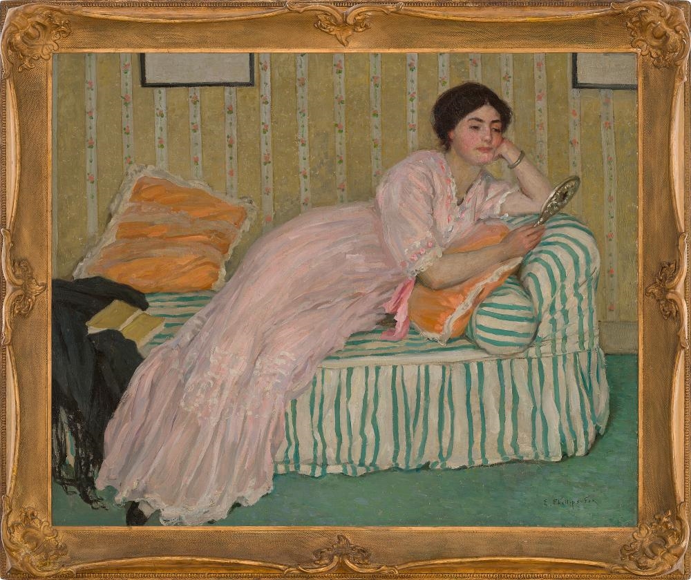 E. Phillips Fox | VANITY (Circa 1912) | MutualArt