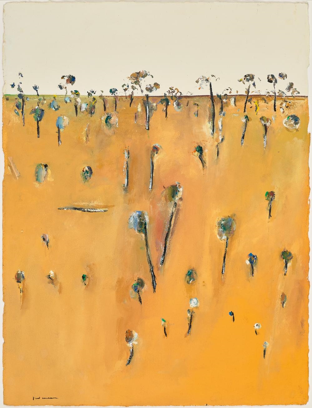 Fred Williams | LYSTERFIELD LANDSCAPE | MutualArt
