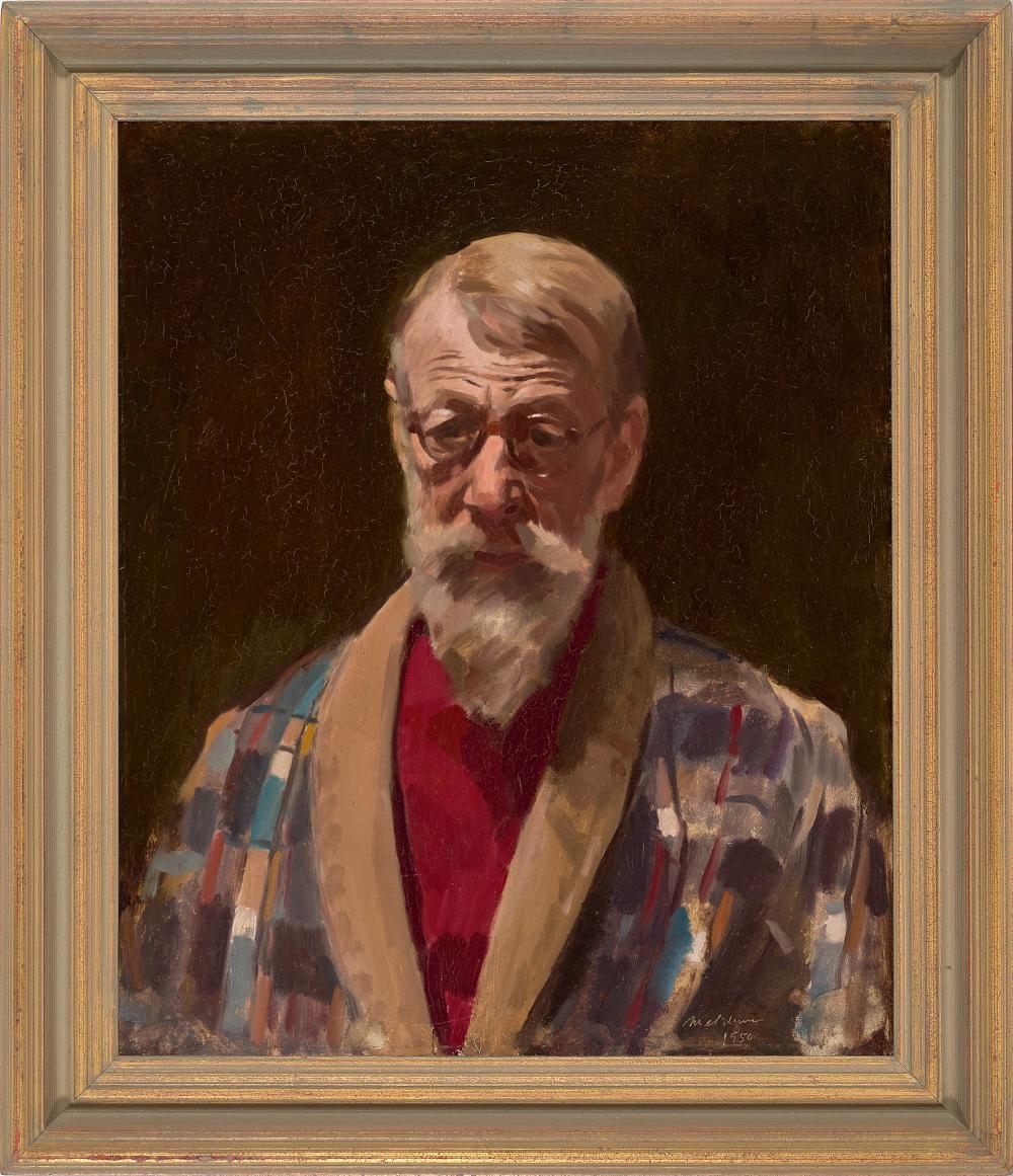 Max Meldrum | SELF PORTRAIT (1950) | MutualArt