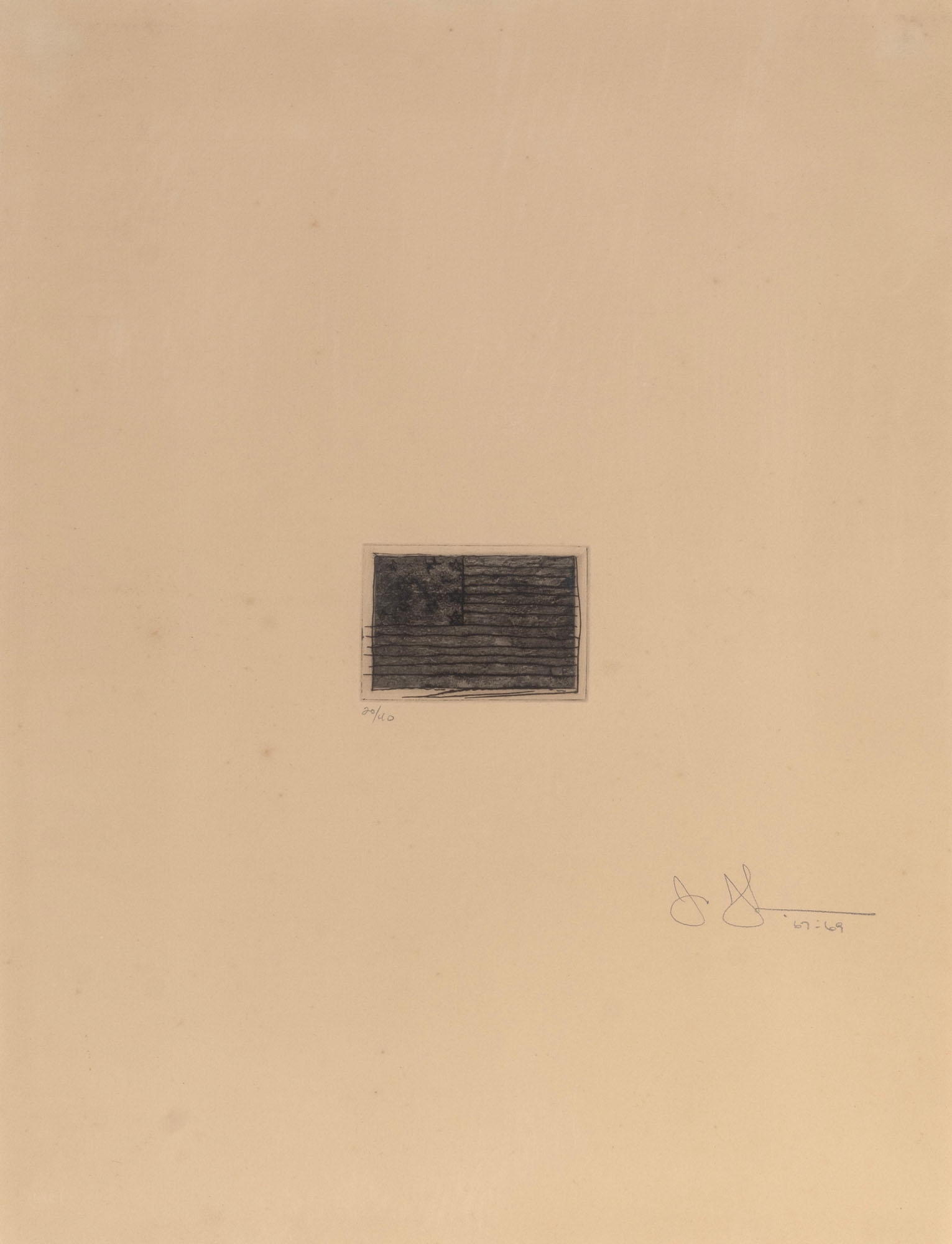 Jasper Johns | Bread (Circa 1969) | MutualArt