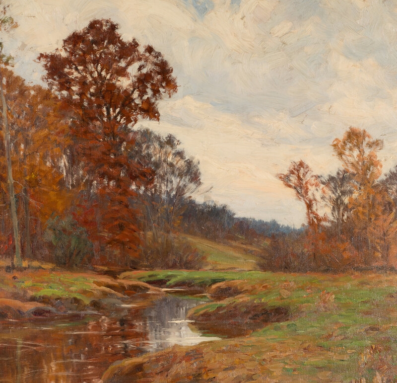 William Merritt Post | New England Landscape | MutualArt