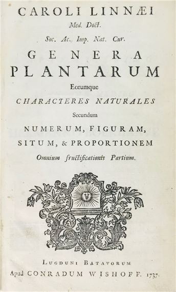 Carl Linnaeus | 1 Artworks at Auction | MutualArt