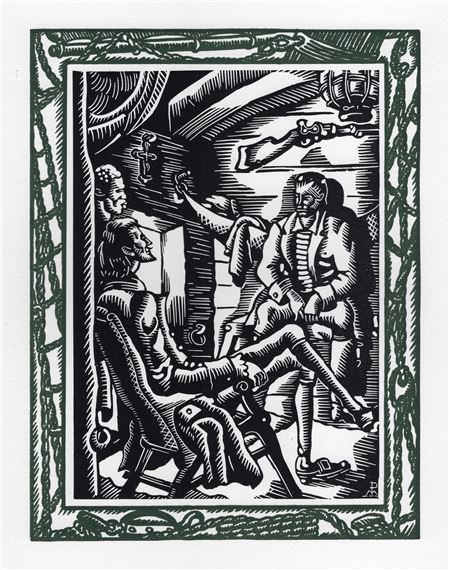 Patrick de Manceau | Captain Cereno & Babo in the cuddy with Captain ...