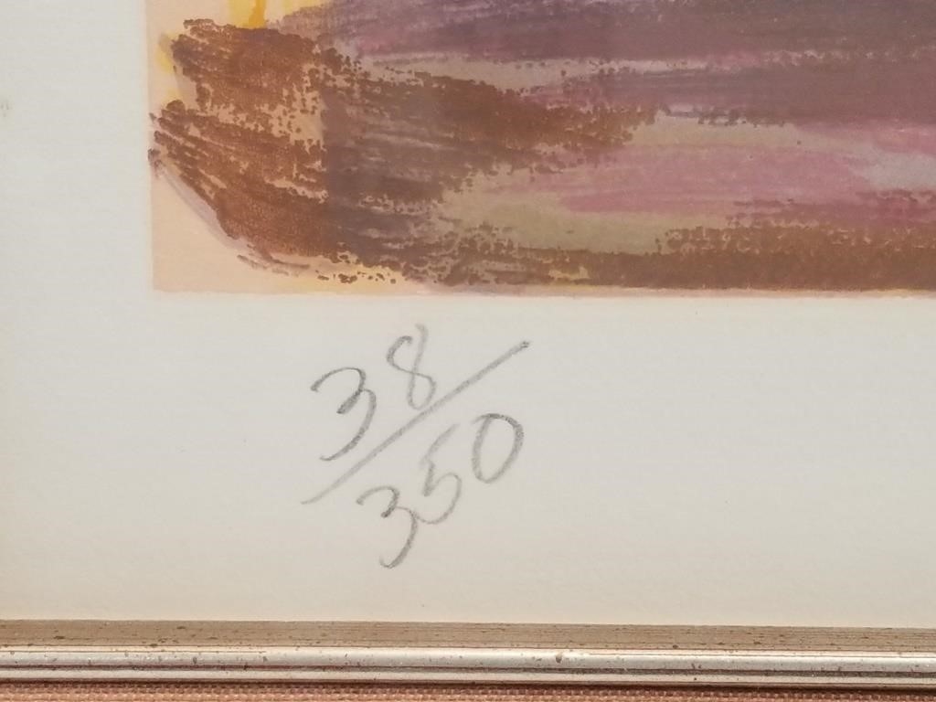 Dorothy Spangler | Pencil signed Dorothy Spangler lithograph | MutualArt