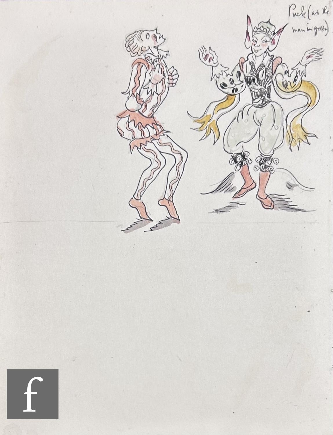 Albert Wainwright | Eight sketchbook pages depicting studies of ...