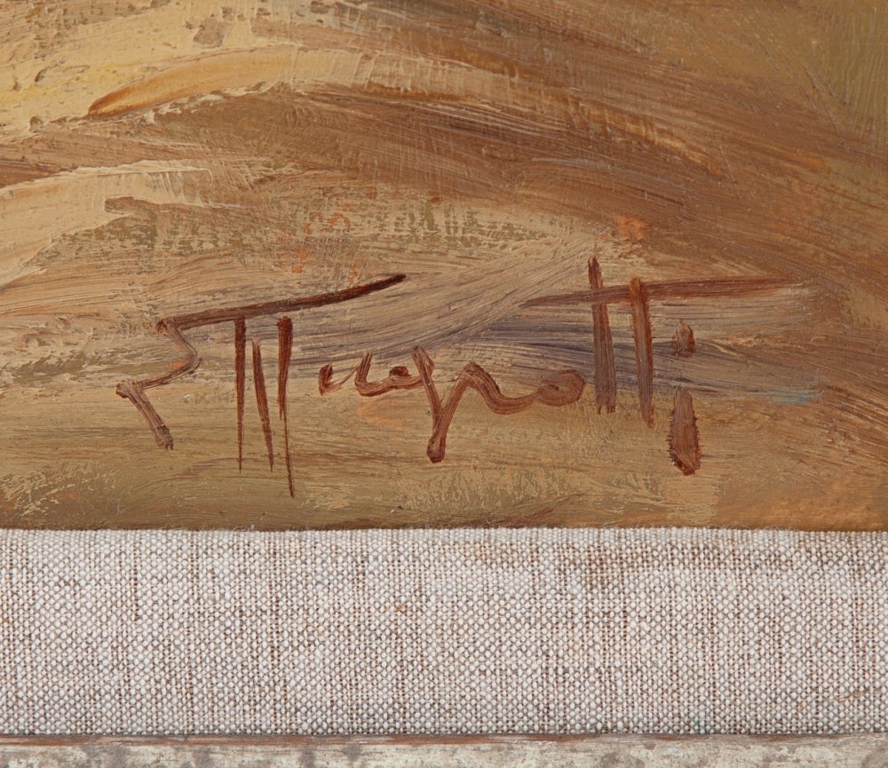 Ercole Magrotti | LA MIETITURA DEL GRANO | MutualArt