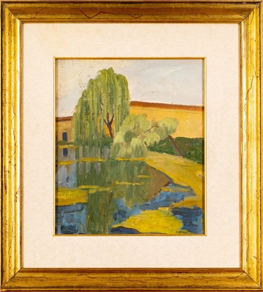 Luigi Zago | IL SALICE PIANGENTE (1930) | MutualArt