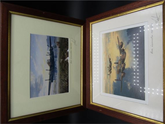 Robin Smith | Robin Smith signed prints of Avro Lancaster MK3 31x25cm ...