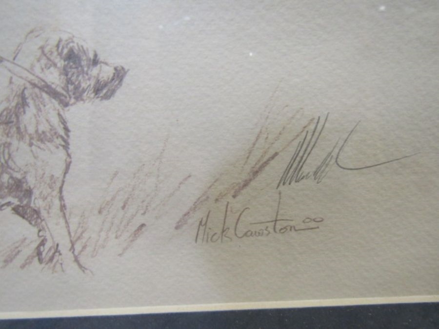 Mick Cawston | Mick Cawston ltd edition print of a Terrier 306/500 ...