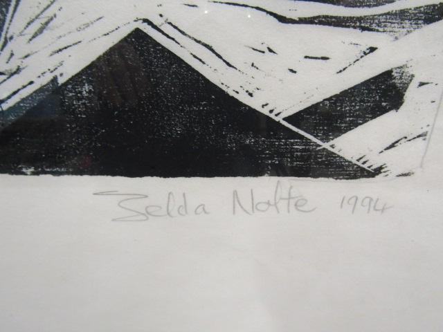 Zelda Nolte | Zelda Nolte artwork ' arithmetic of sound' 63x83cm ...
