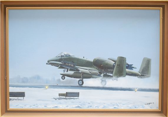 Tim Nolan | An original oil on canvas painting depicting a Fairchild ...