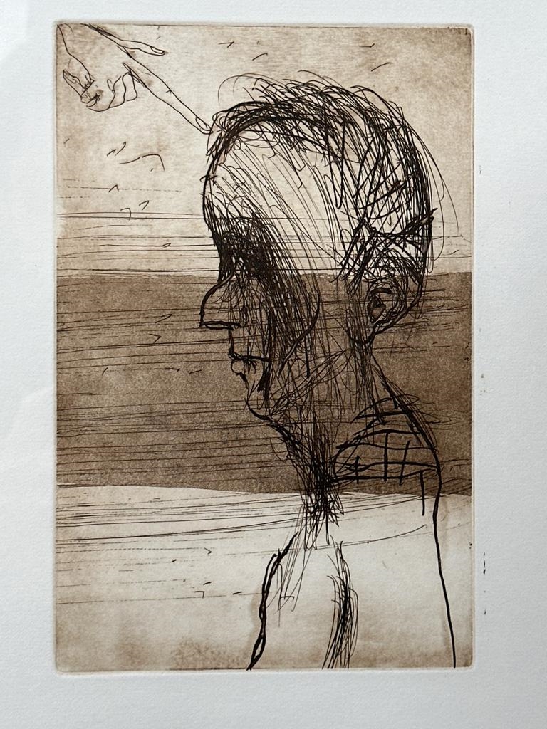 John Olsen | JOHN OLSEN ETCHING - THE STROKE | MutualArt