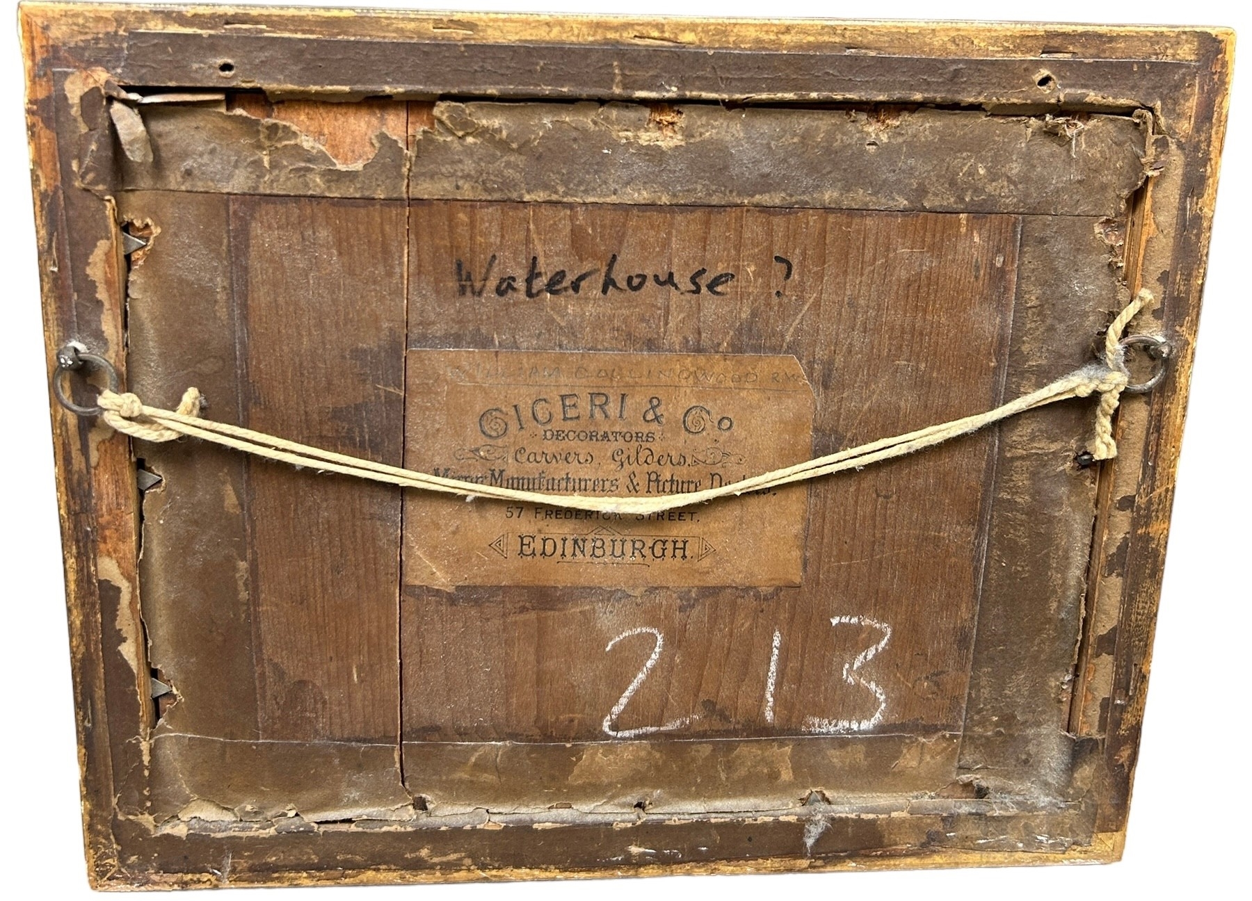 William Collingwood | A PENCIL DRAWING AND WATERCOLOUR PAINTING ON ...