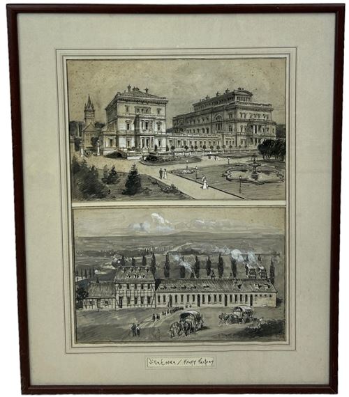 Alfred Krupp | A RARE AND IMPORTANT EARLYTH CENTURY DEPICTING VIEWS OF ...