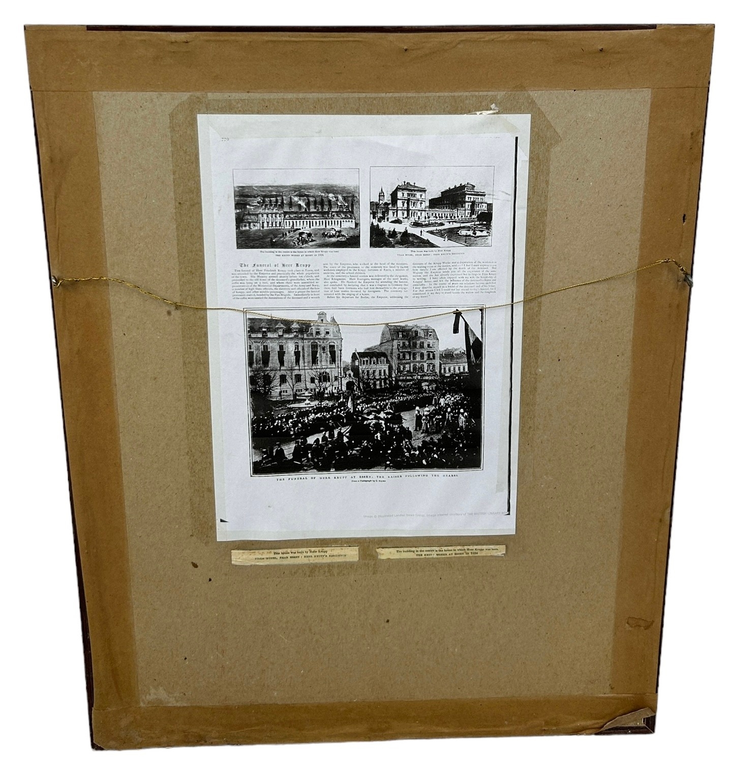 Alfred Krupp | A RARE AND IMPORTANT EARLYTH CENTURY DEPICTING VIEWS OF ...