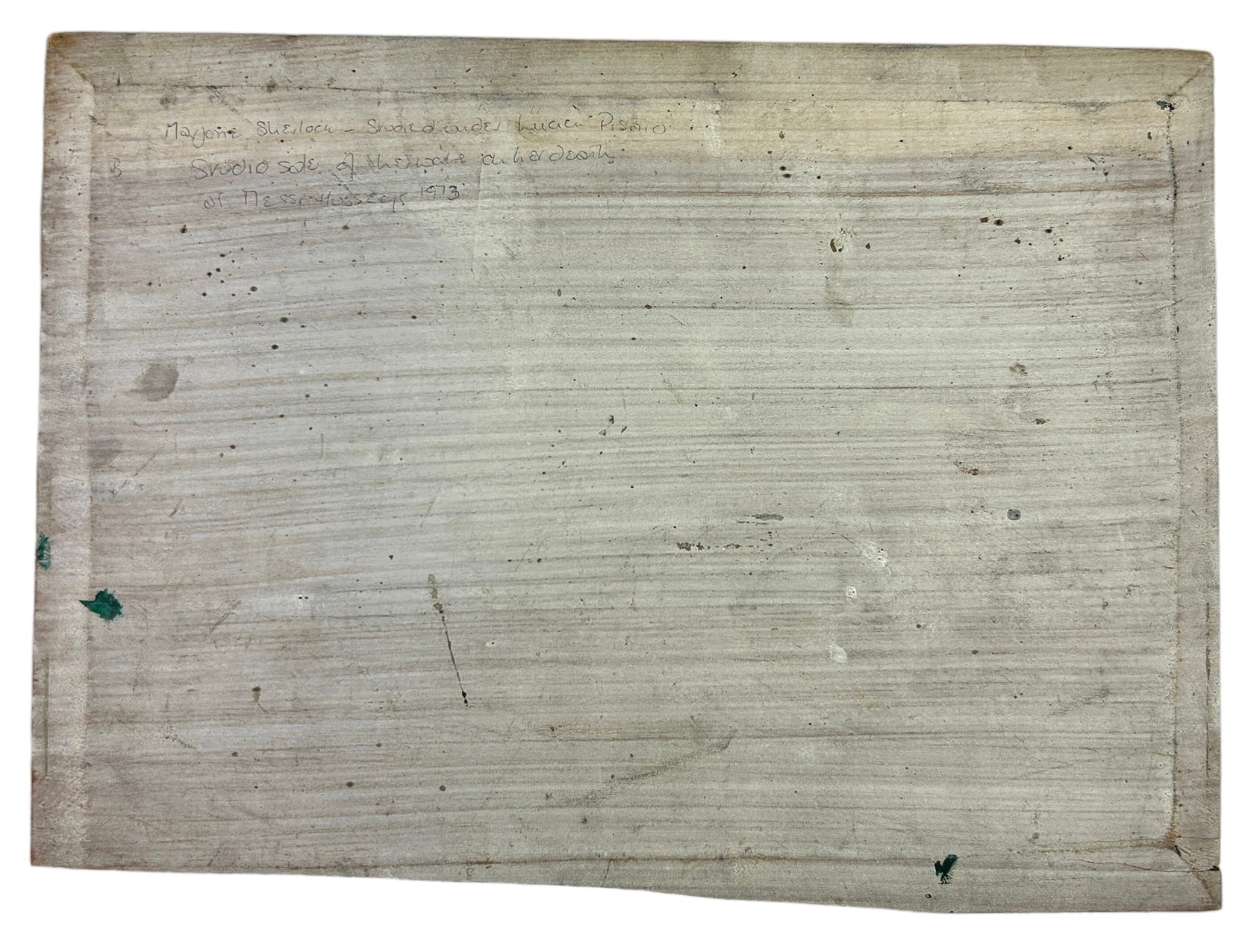 Marjorie Sherlock | OF A STEAM TRAIN MOVING PAST CYPRESS TREES, Label ...