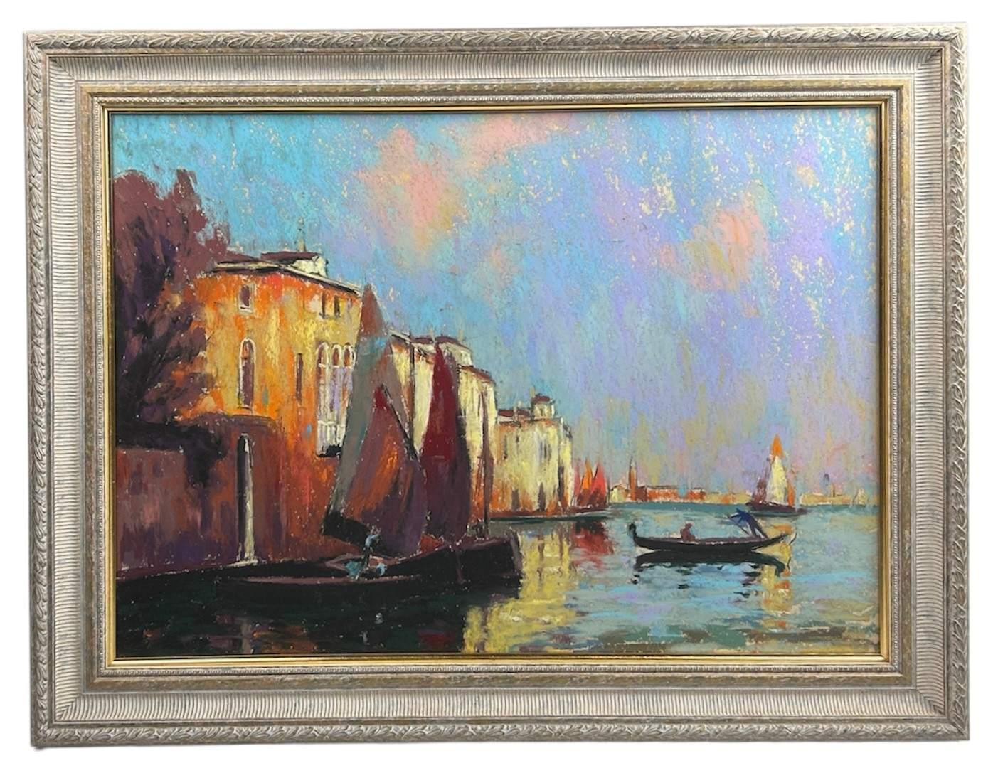 Robin Pickering | A Venetian View Along The Grand Canal | MutualArt