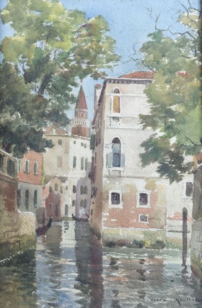 Gaston Marie Anatole Roullet | Gaston ROULLET Venice Suite of three ...