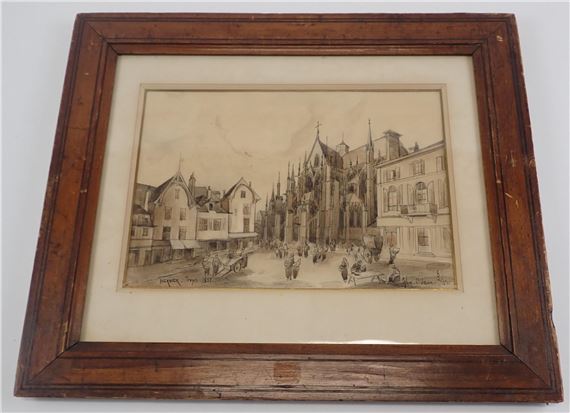 Louis Adolphe Hervier | Troyes (1855) | MutualArt