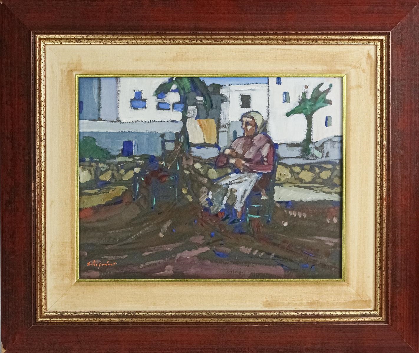 Antoni Soler Pedret | Remendando las redes | MutualArt