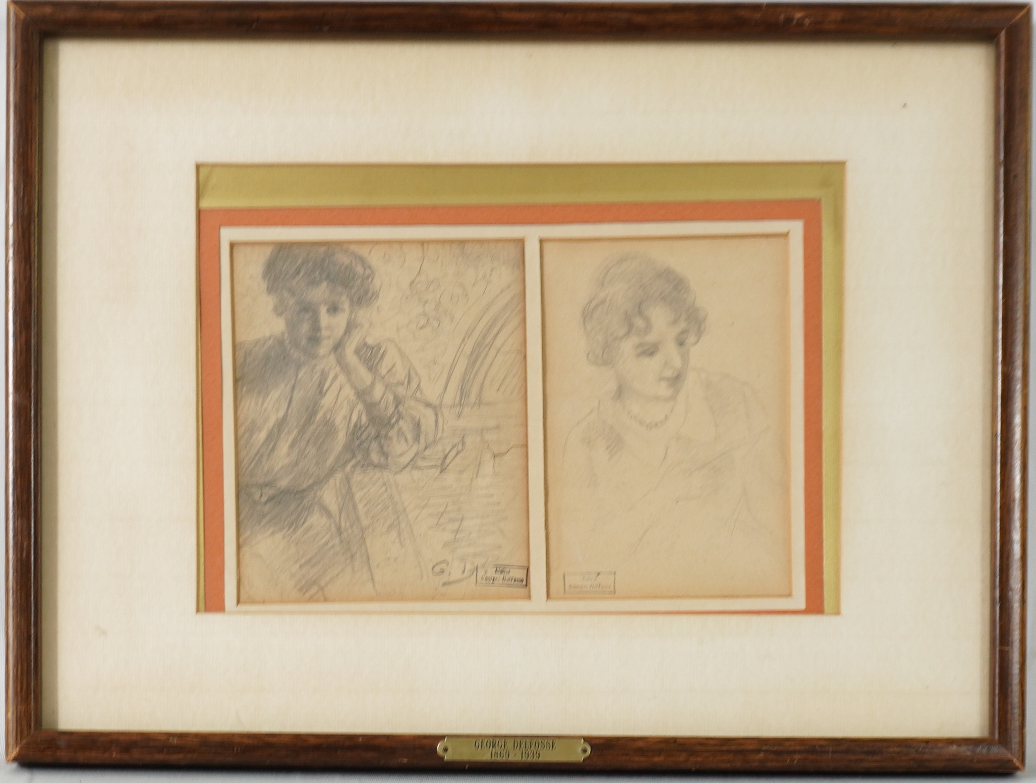 Georges Delfosse | Young woman | MutualArt