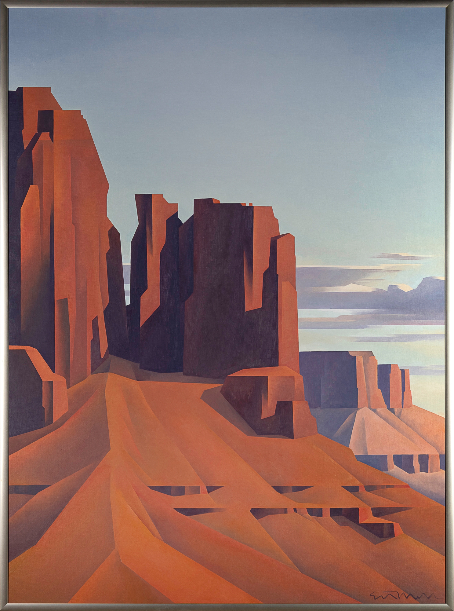 Ed Mell | Ed Mell (1942-2024), Standing Orange Rocks, 1983 (1983 ...