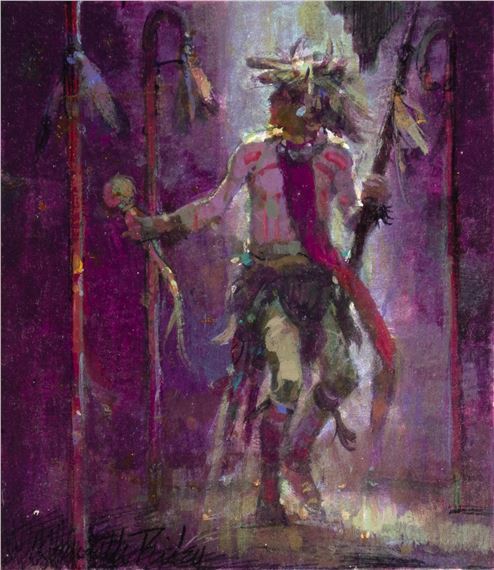 Kenneth Riley | Mandan Study | MutualArt