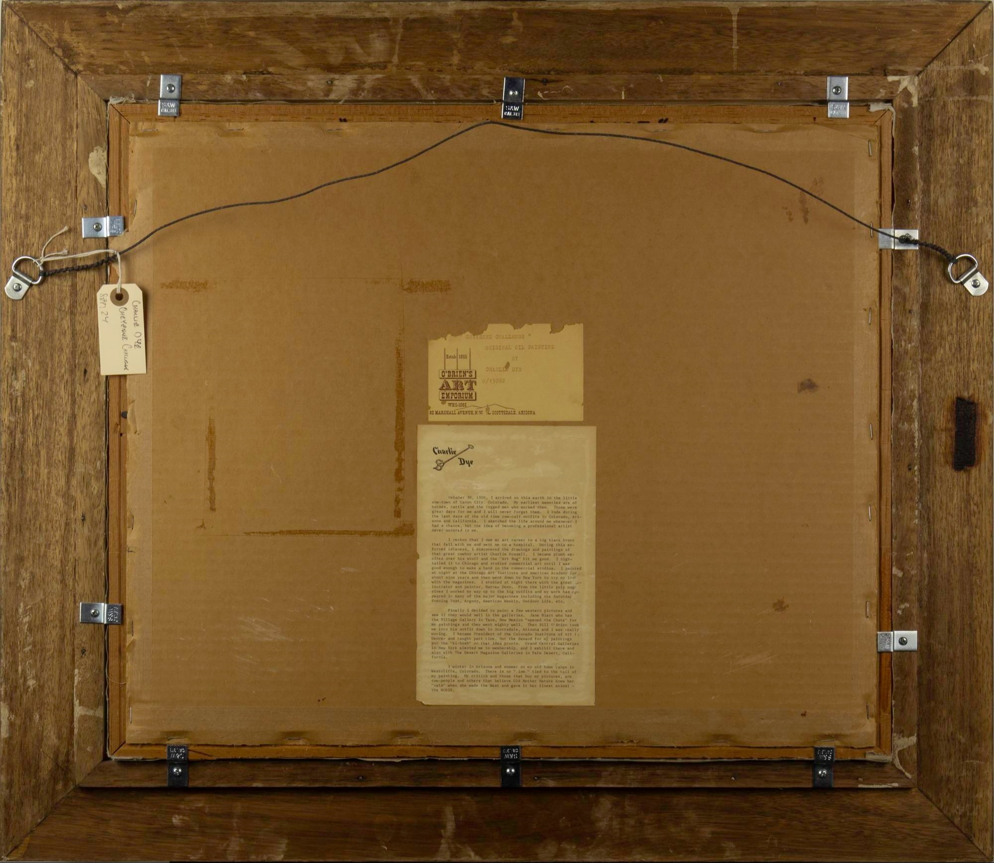 Charlie Dye | Charlie Dye (1906-1972), Cheyenne Challenge | MutualArt