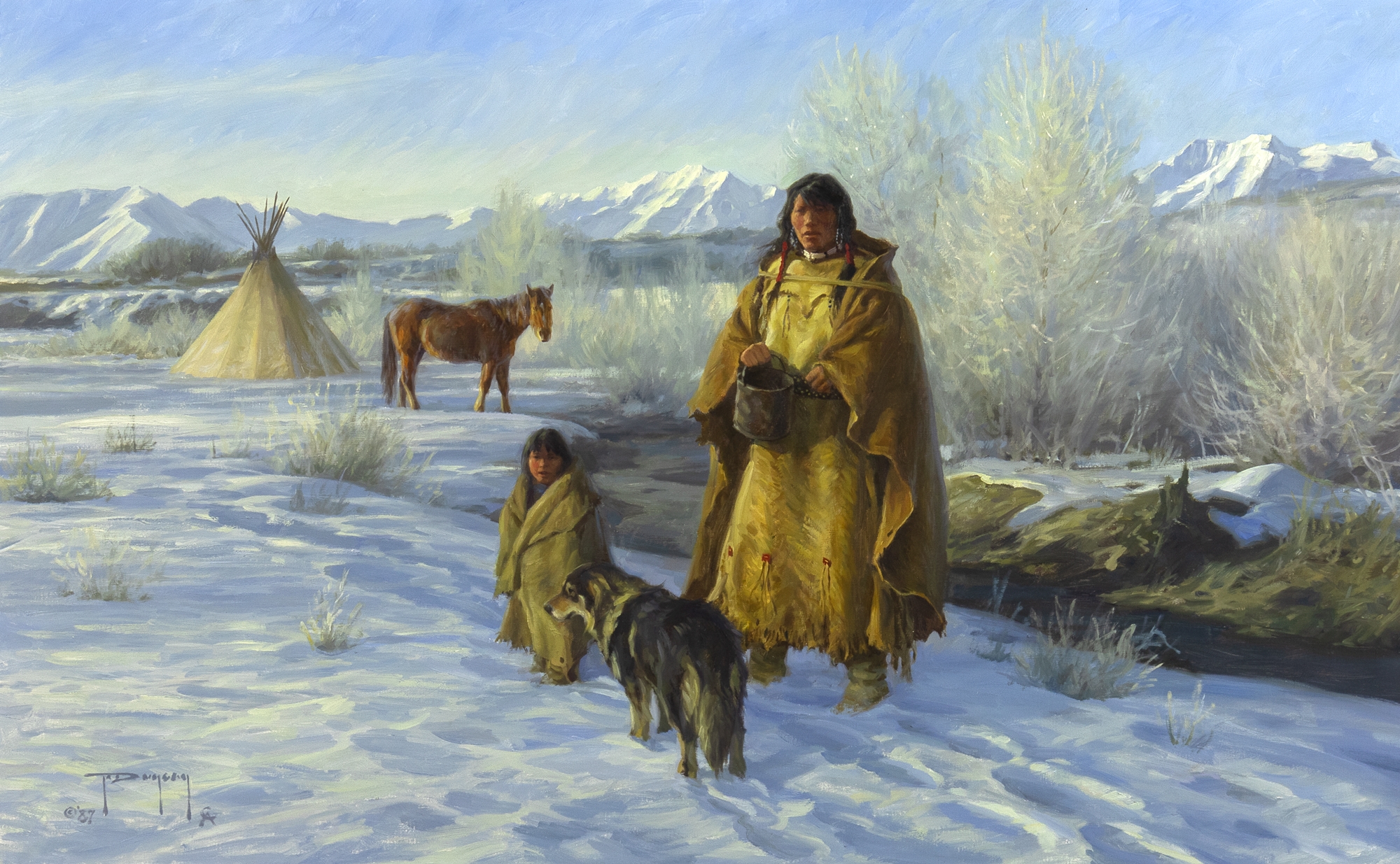 Robert Duncan | Robert Duncan (1952- ), The Camp Keepers, 1987 (1987 ...